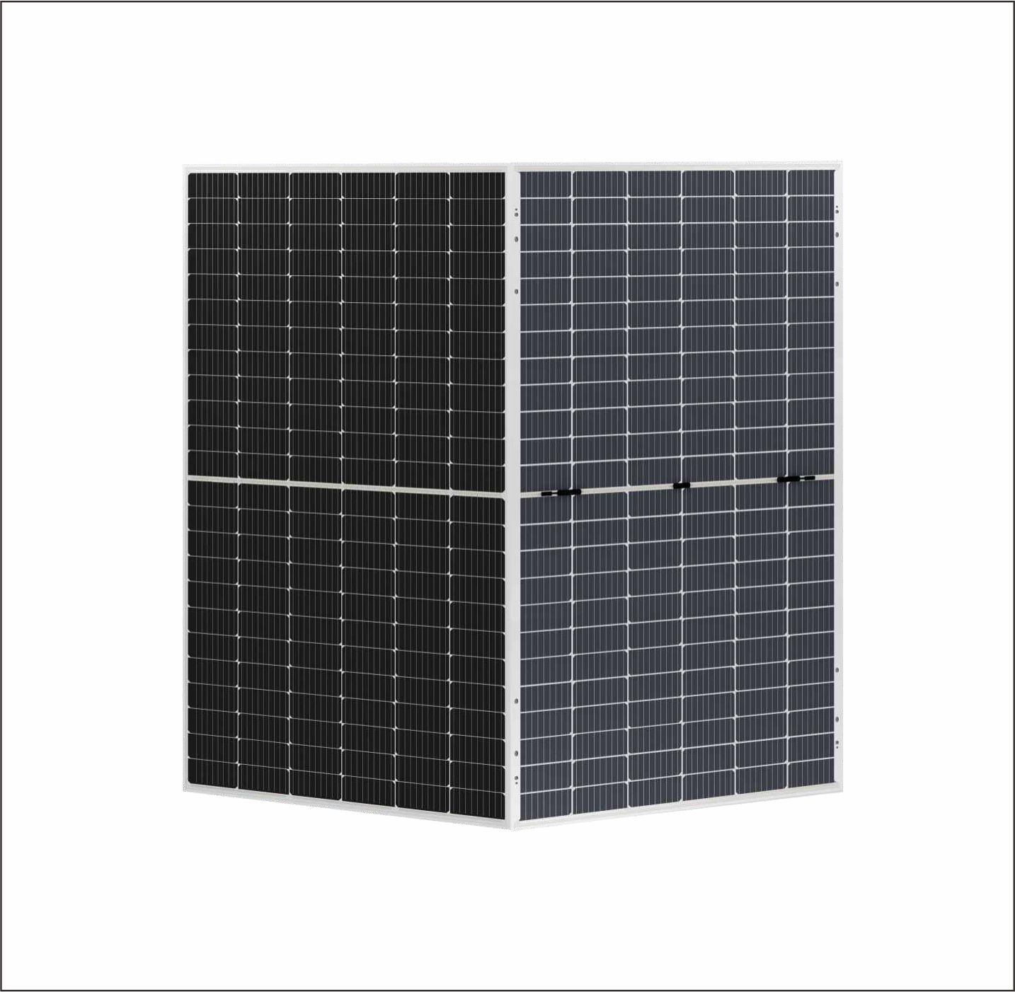 Double Glass Solar Modules 55-Layout 182mm Half-Cut|Double Glass ...